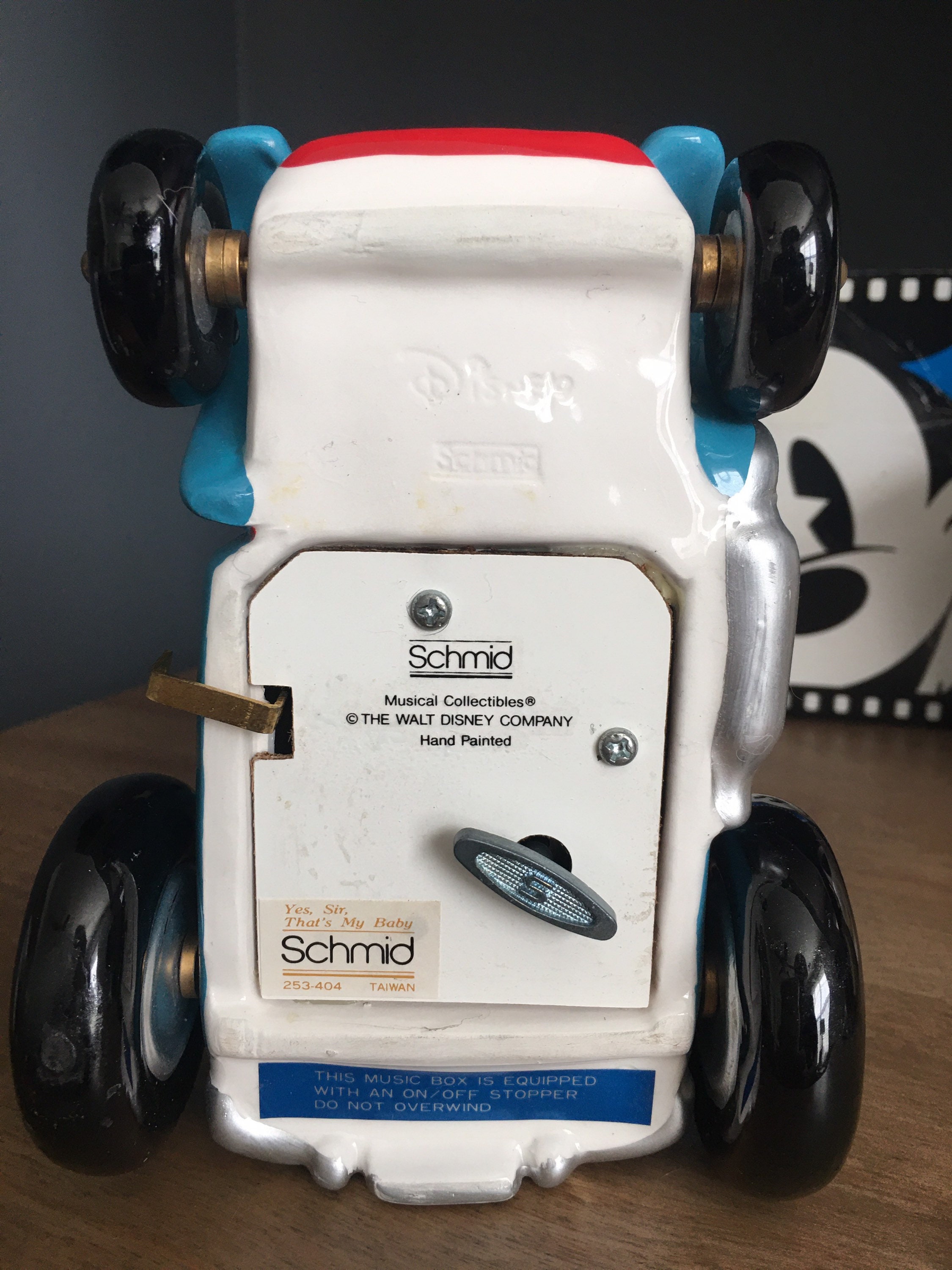 Minnie and Mickey Mouse Jalopy Music Box by Schmid for Disney | Etsy