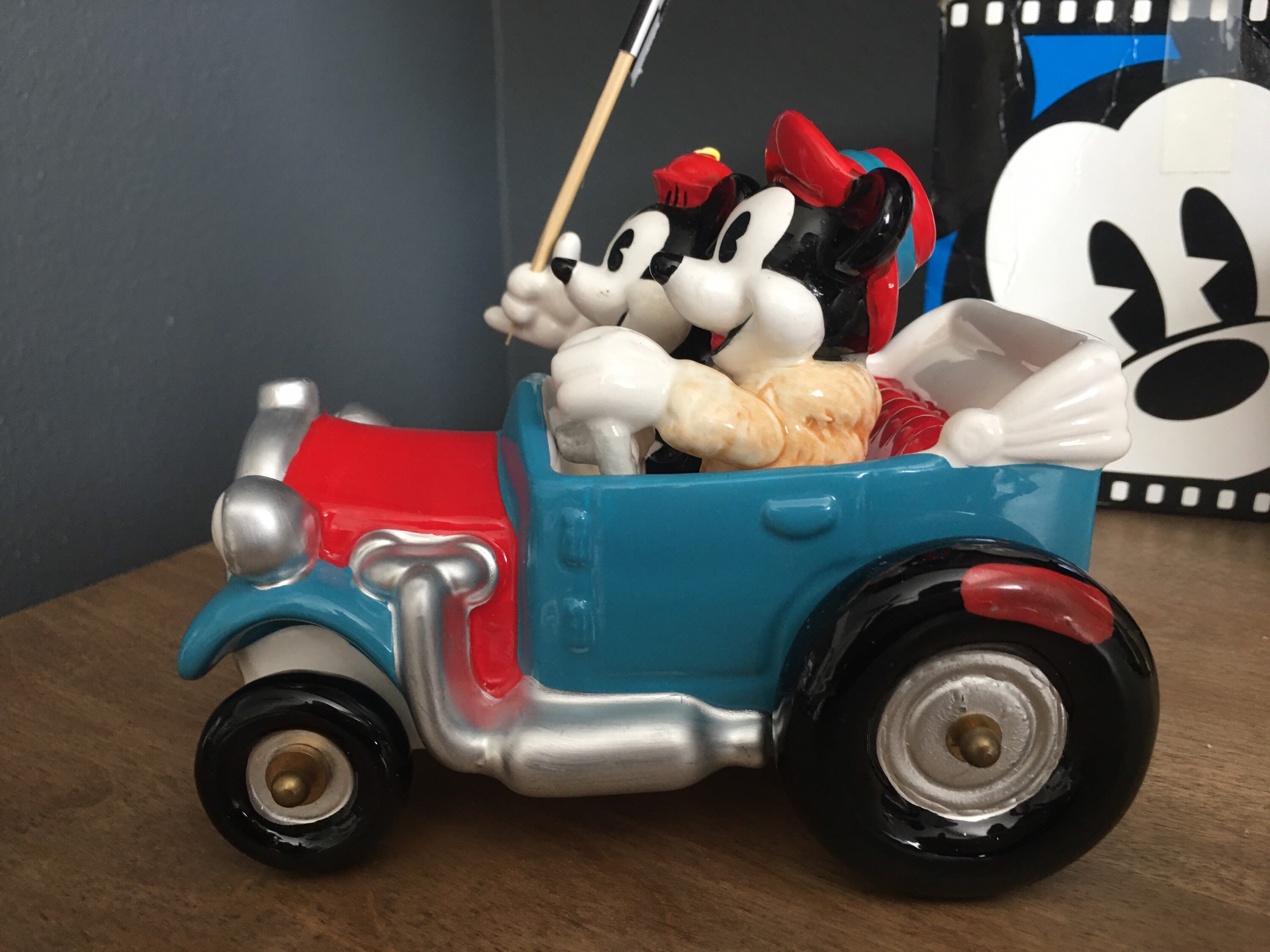 Minnie and Mickey Mouse Jalopy Music Box by Schmid for Disney | Etsy