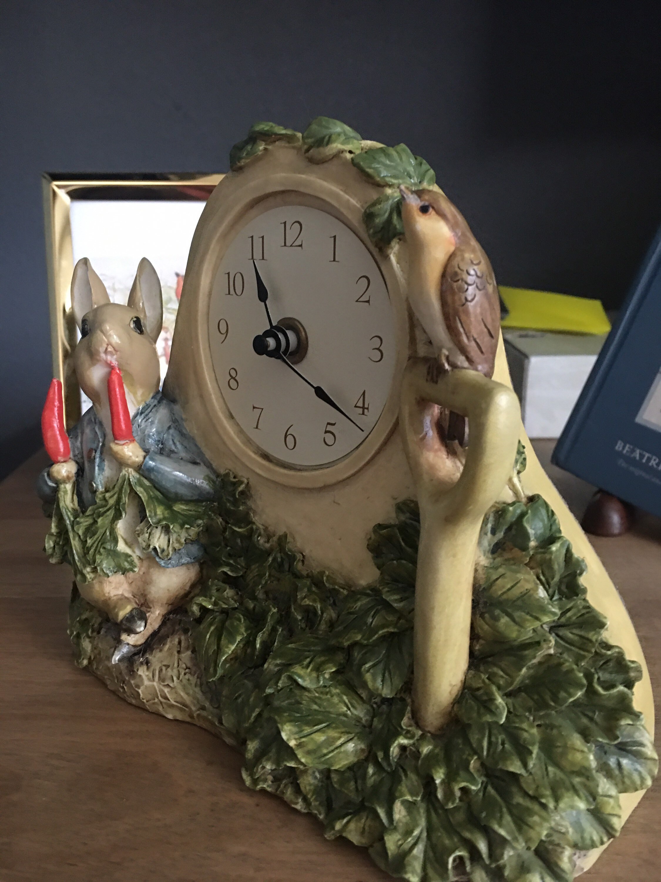 Peter Rabbit Mantle Clock by Charpente | Etsy