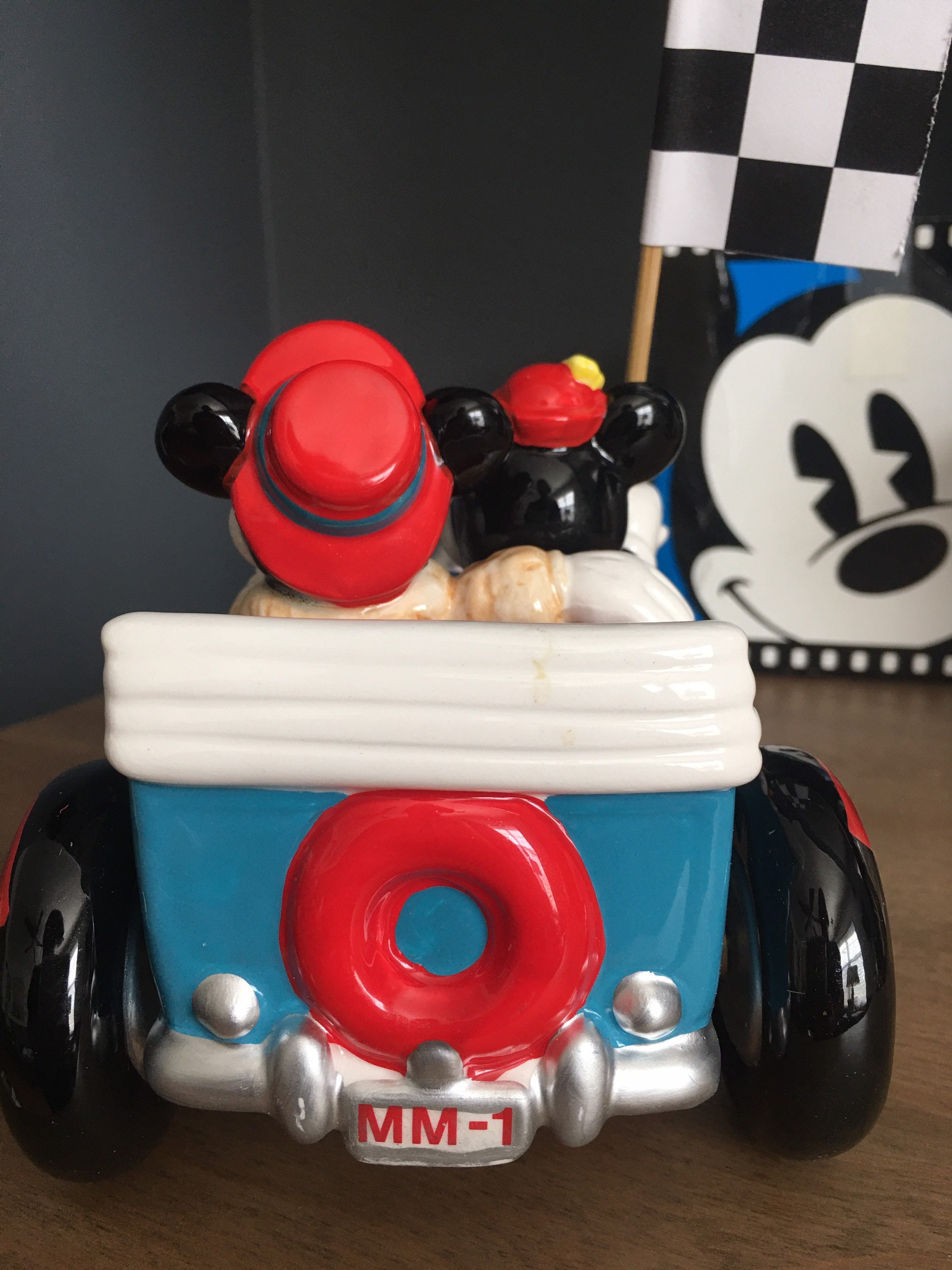 Minnie and Mickey Mouse Jalopy Music Box by Schmid for Disney | Etsy