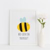 Thank You Card, Bee Thank You Card, Handmade Card, Pun Card - Etsy