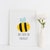 Thank You Card, Bee Thank You Card, Handmade Card, Pun Card - Etsy