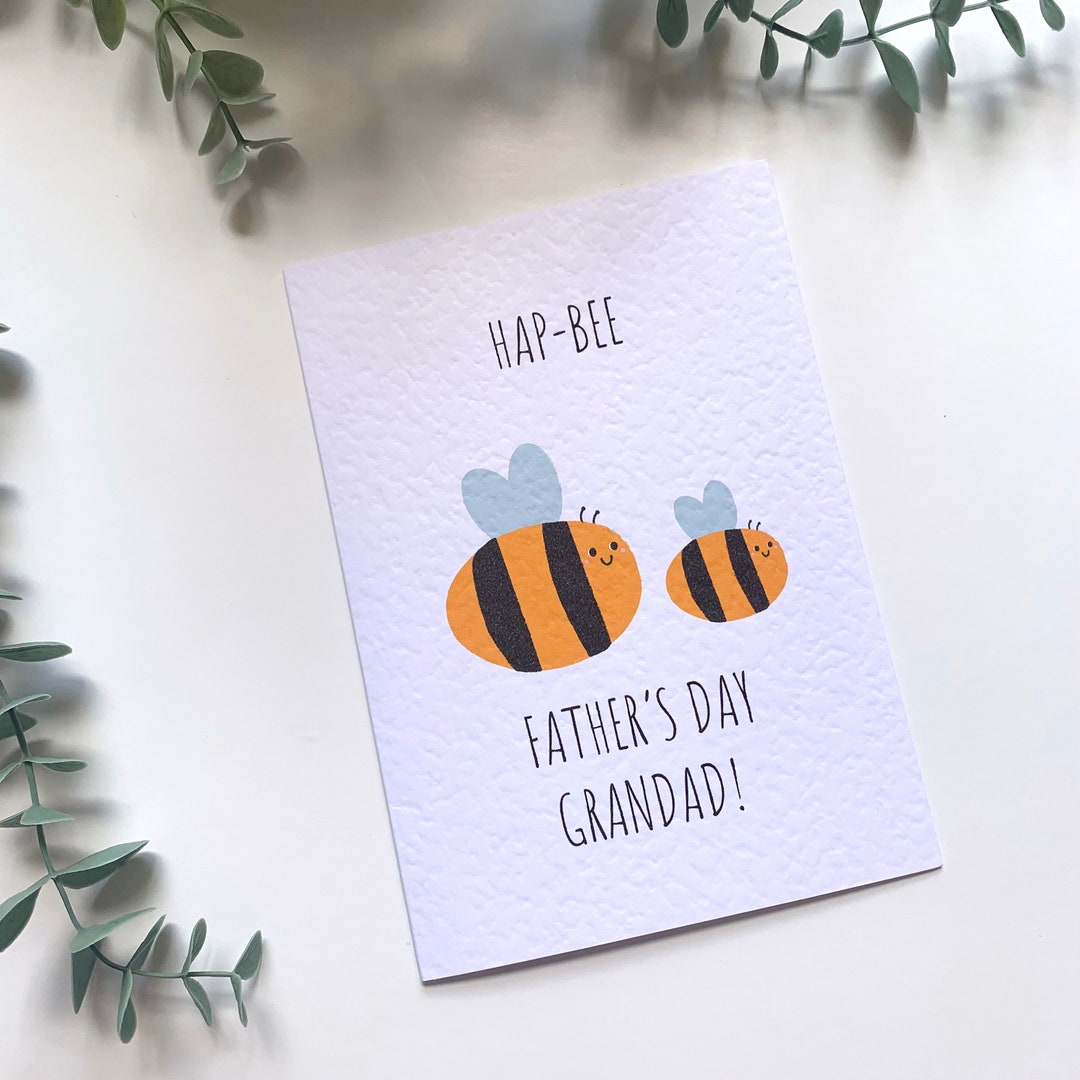 Father's Day Card Card for Grandad Handmade - Etsy