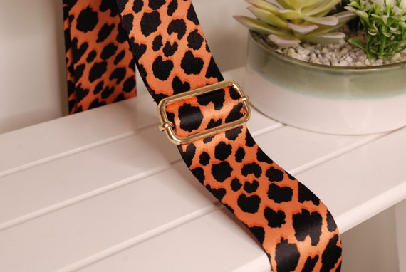 Leopard Print Bag Strap Crossbody Bag Strap Handmade in the - Etsy
