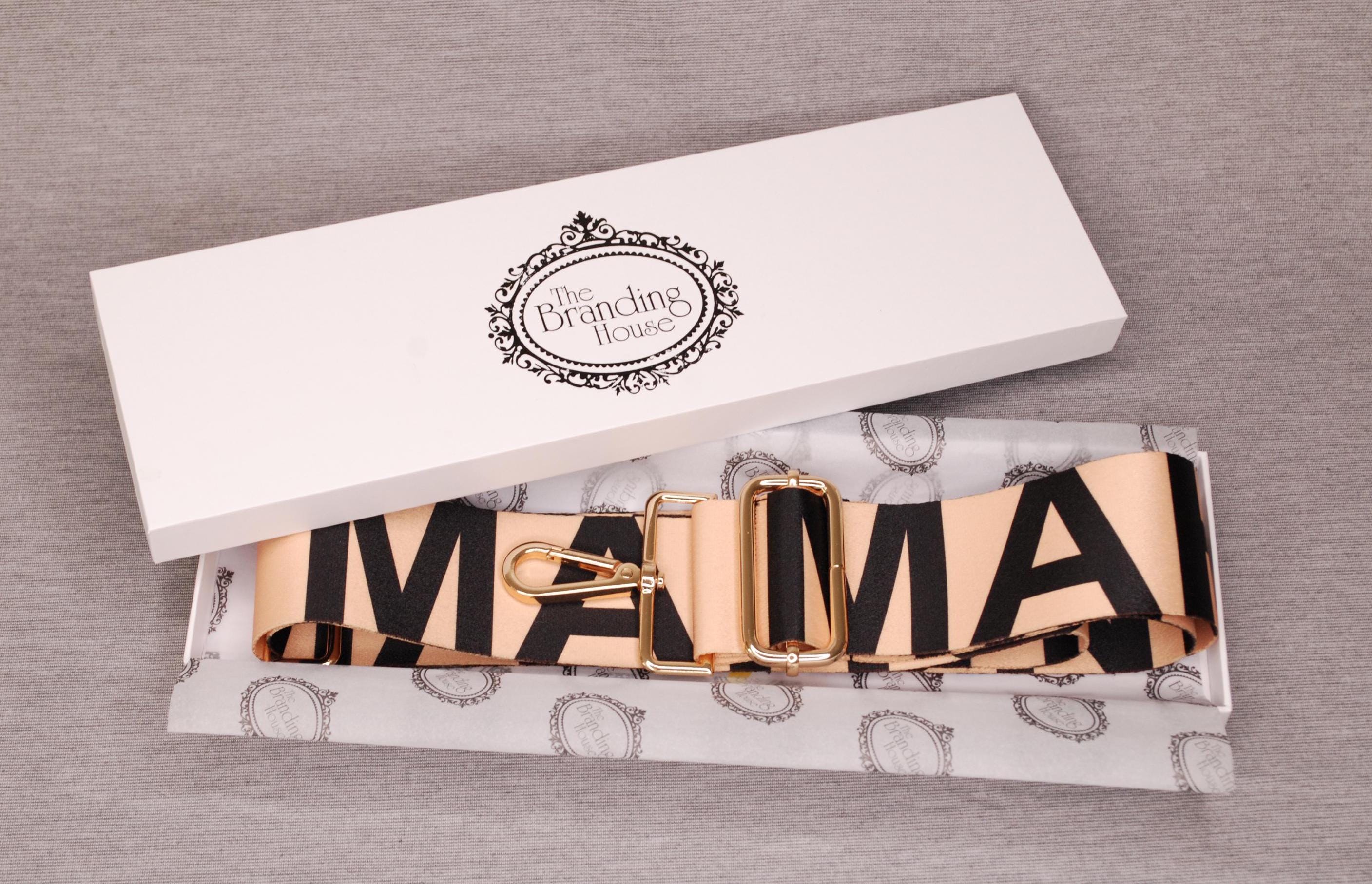 Personalised Bag Strap, Custom Print Bag Strap, Bag Strap With Your ...