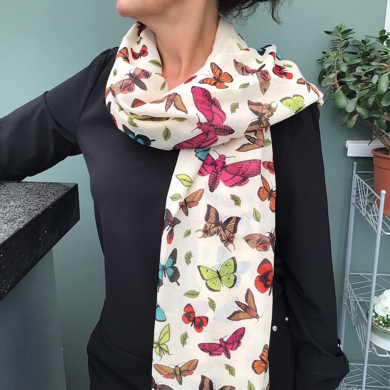 Butterfly Scarf - Etsy