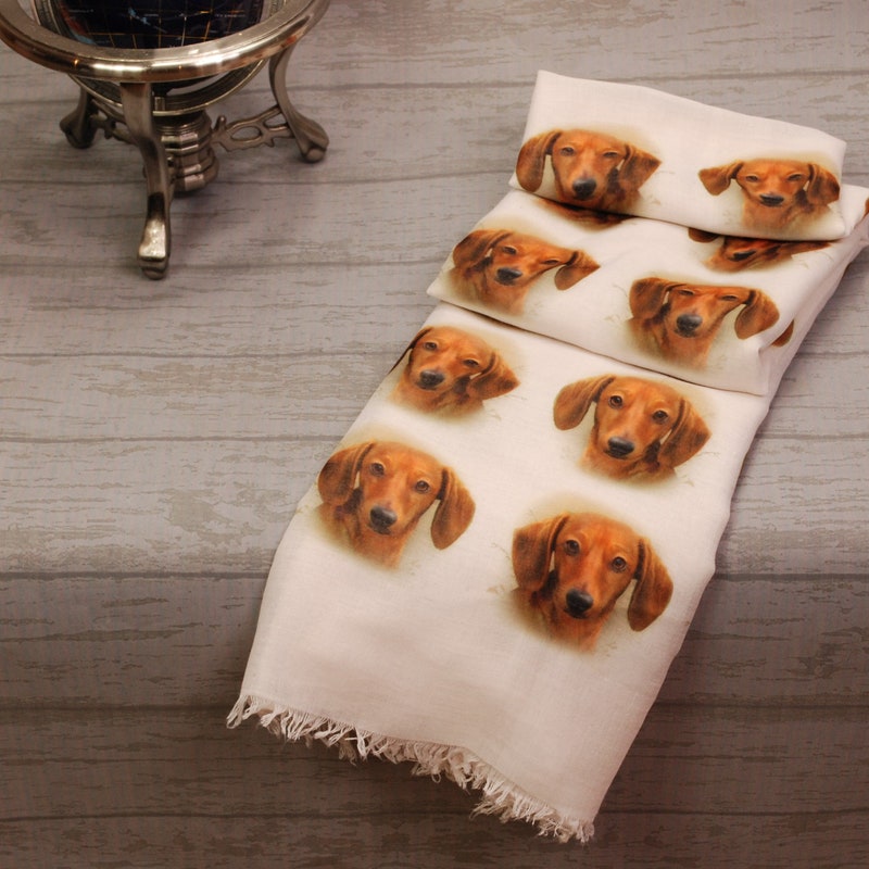 Dachshund Scarf - Etsy