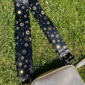 Celestial Bag Strap, Handmade Crossbody Bag Strap, Attachable Shoulder ...