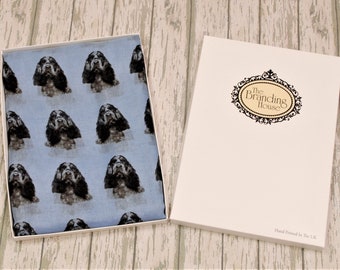 Springer Spaniel Scarf With Dogs on Springer Spaniel Gifts | Etsy UK