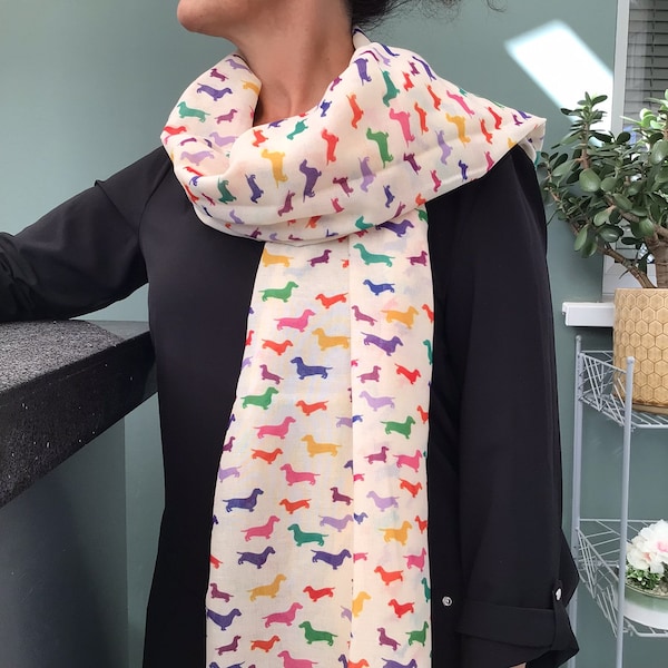 Sausage Dog Scarf - Etsy