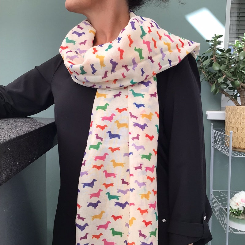 Dachshund Scarf - Etsy
