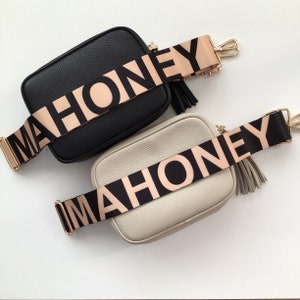 Personalised Bag Strap, Custom Print Bag Strap, Bag Strap With Your ...