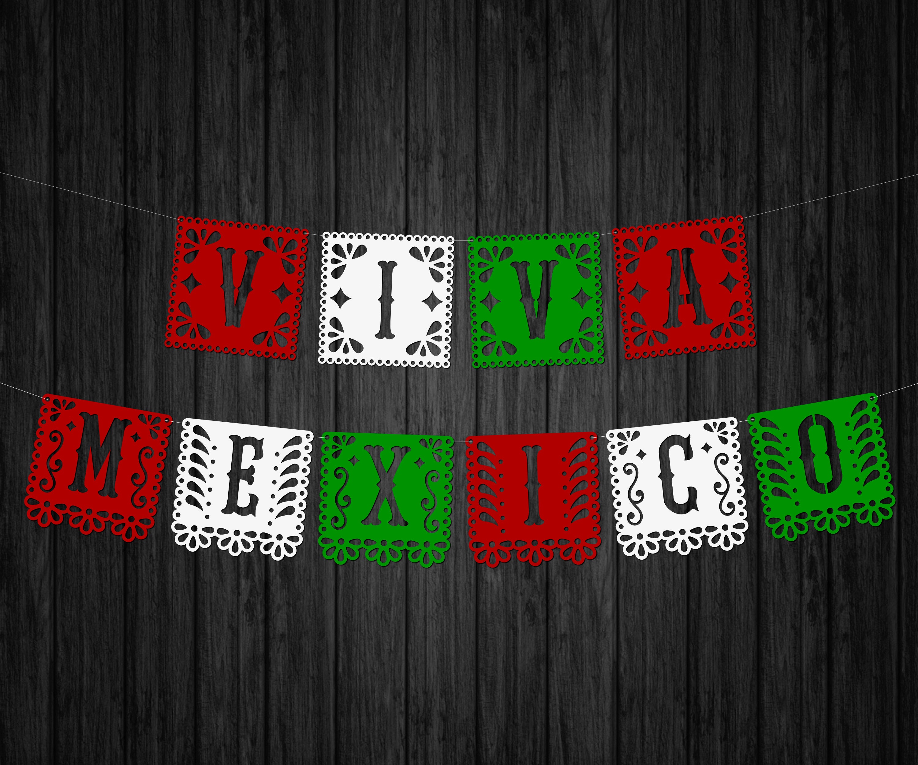 Papel picado svg Viva México svg Coco svg Papel picado | Etsy