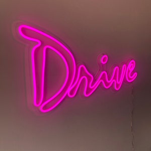 Drive Movie - Neon Sign - Etsy