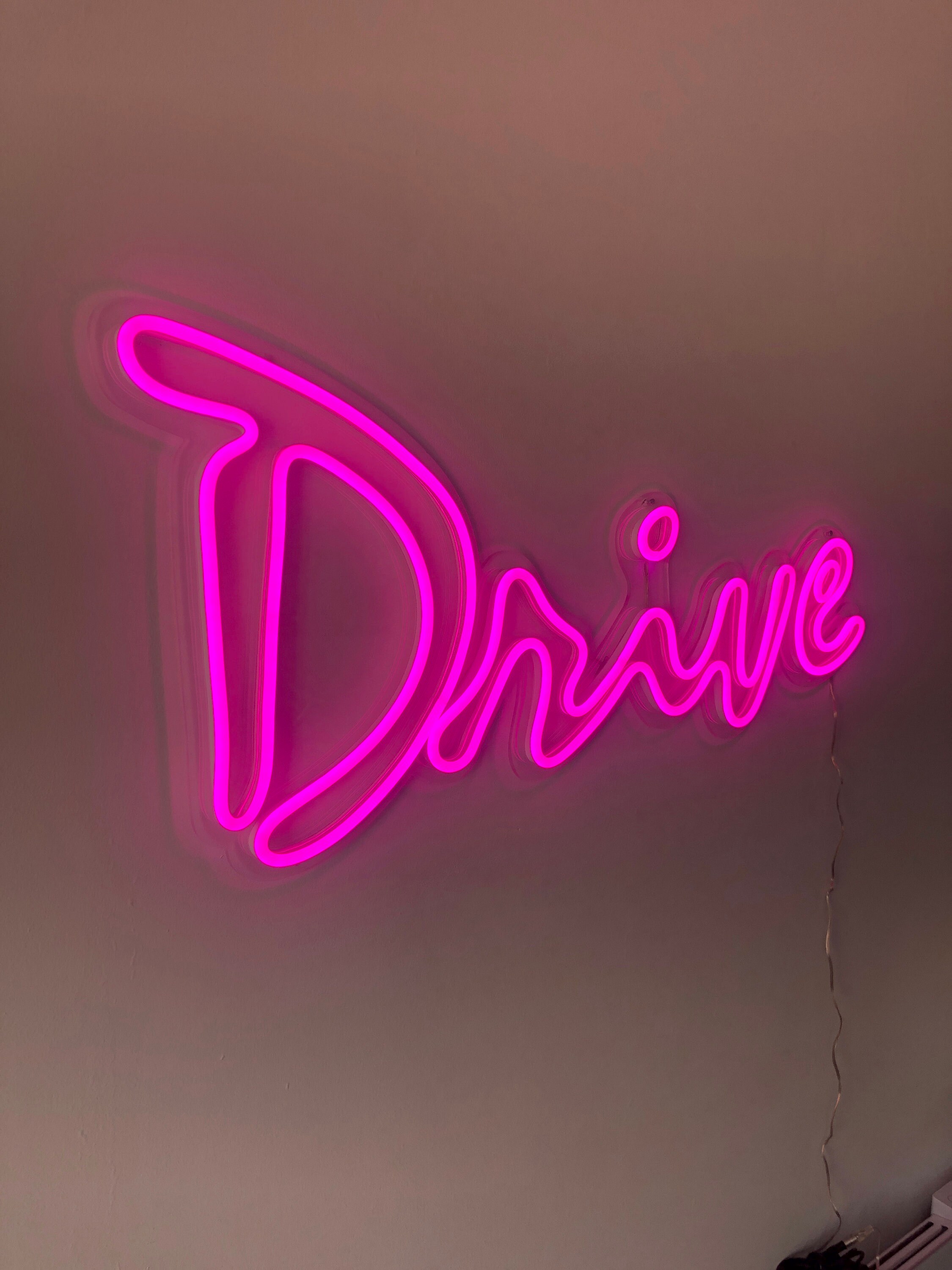 Drive Movie Neon Sign | Etsy
