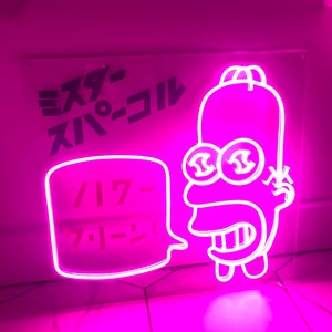 Mr Sparkle - Neon Sign - Etsy