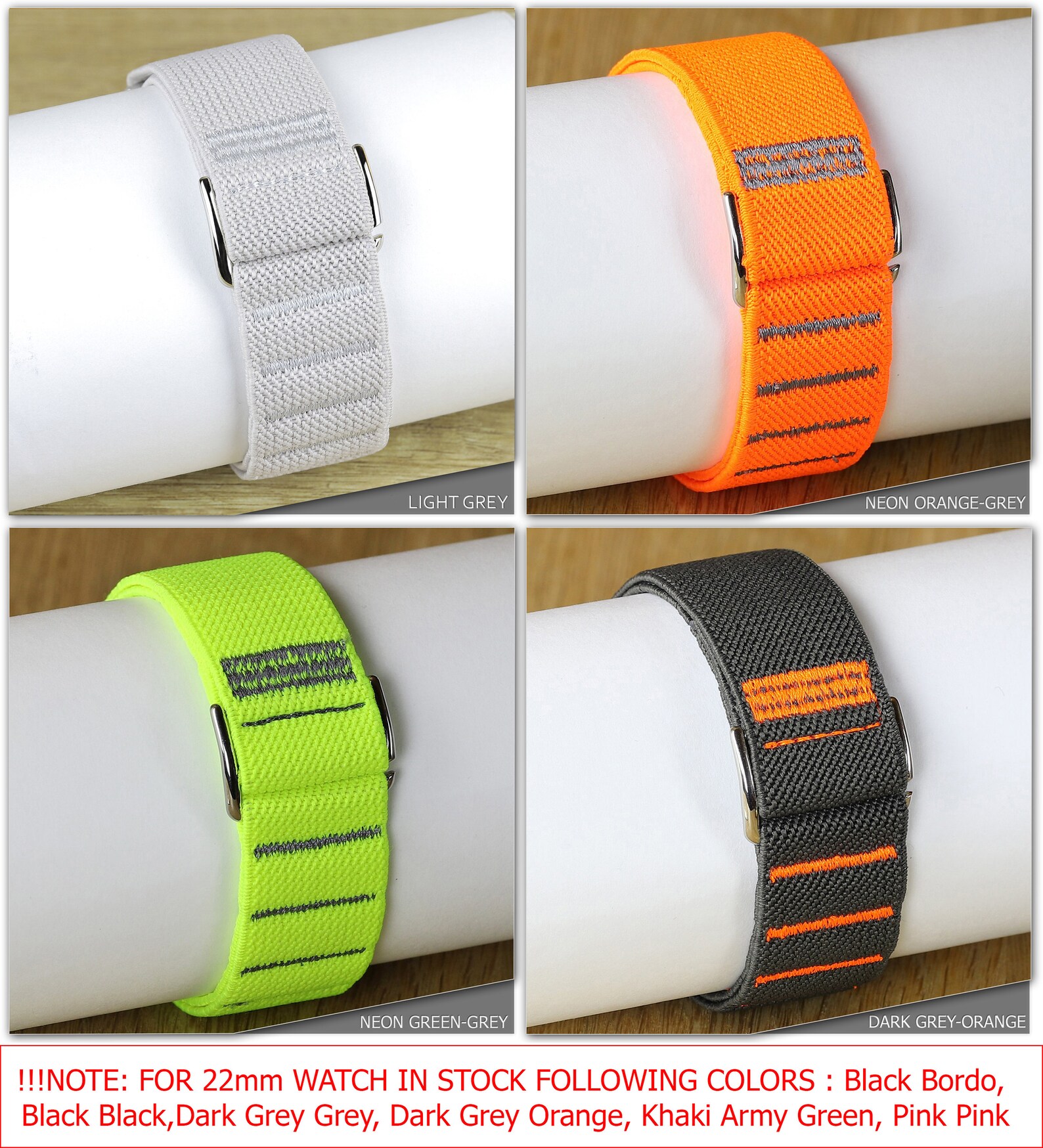 Multicolor Nylon Fabric Smart Watch Band Sport Fitness Quick - Etsy