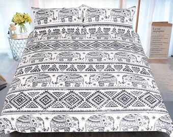 Elephant Quilt Cover - Etsy