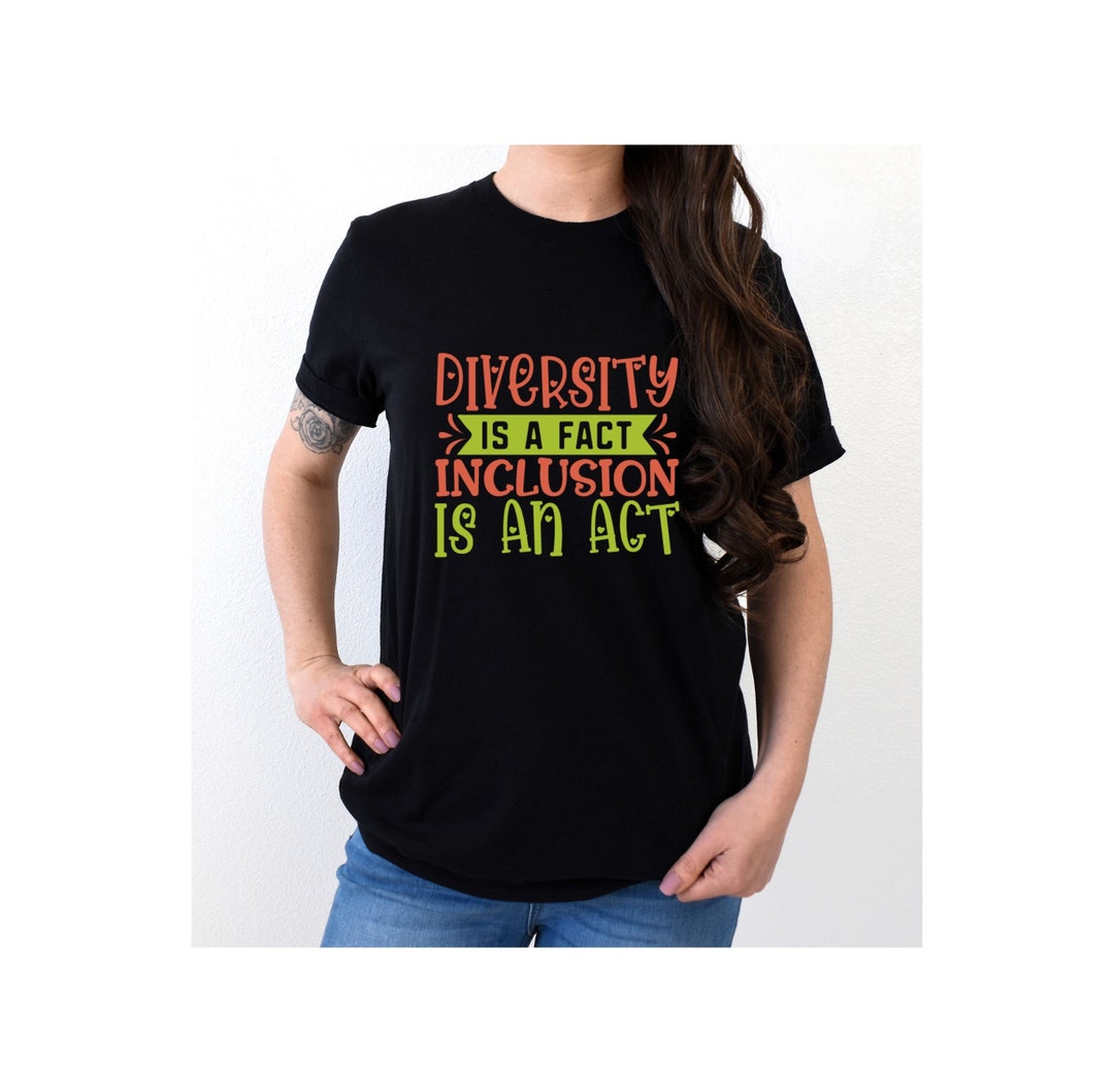 Diversity Shirt, Inclusion Shirt, Peace Shirt, Ability Awareness Shirt ...