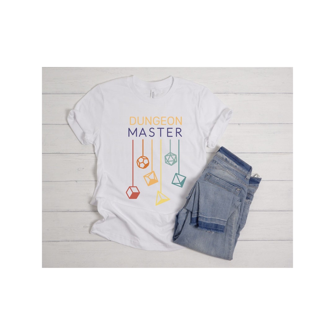 Dungeon Master Clothing, Dungeons and Dragons Tee, Dungeons and Dragons ...