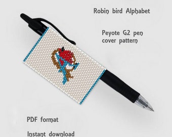 Peyote Stitch Alphabet - Etsy