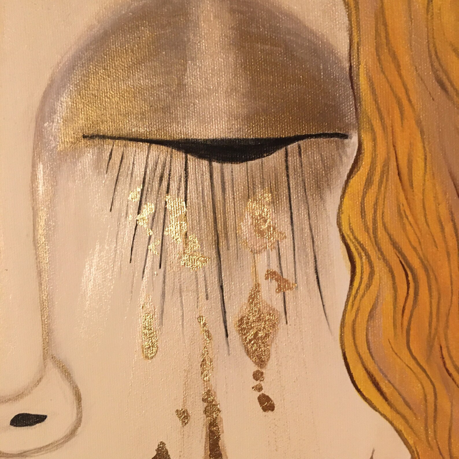 Freyas Tears by Anne Marie Zilberman Gustav Klimt Art Deco | Etsy