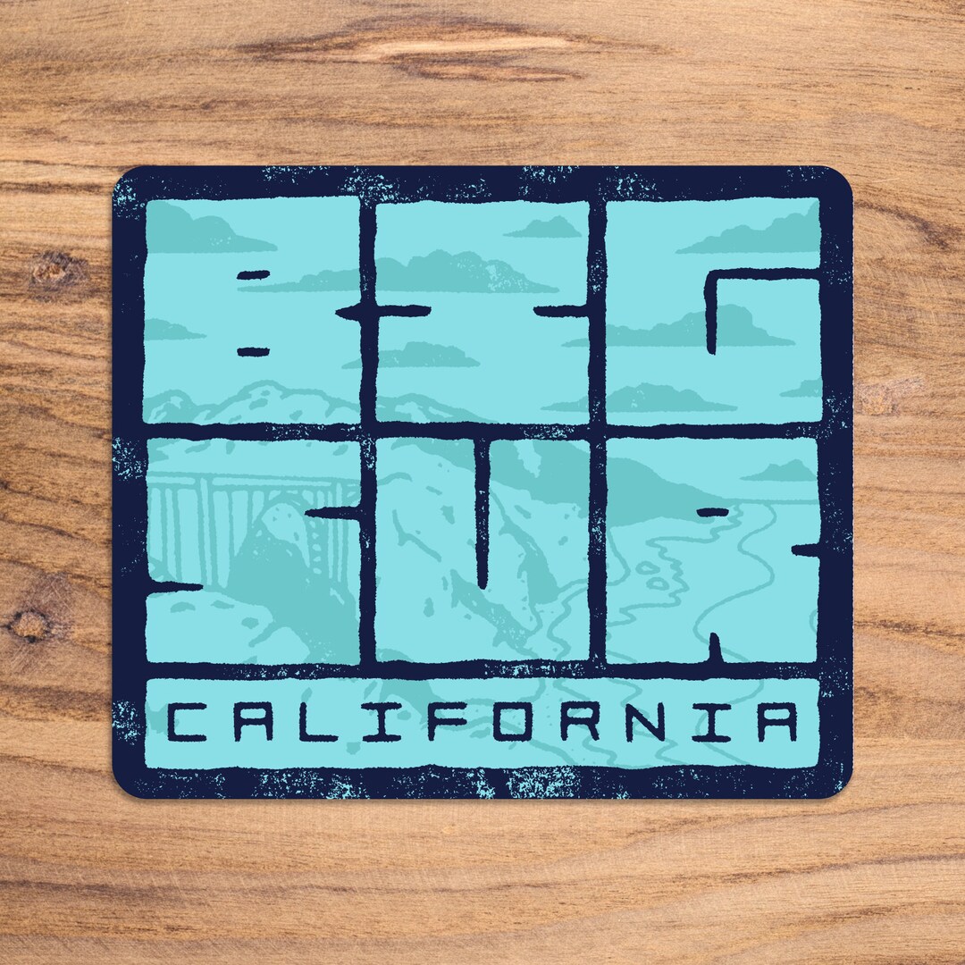 Big Sur California Sticker - Etsy