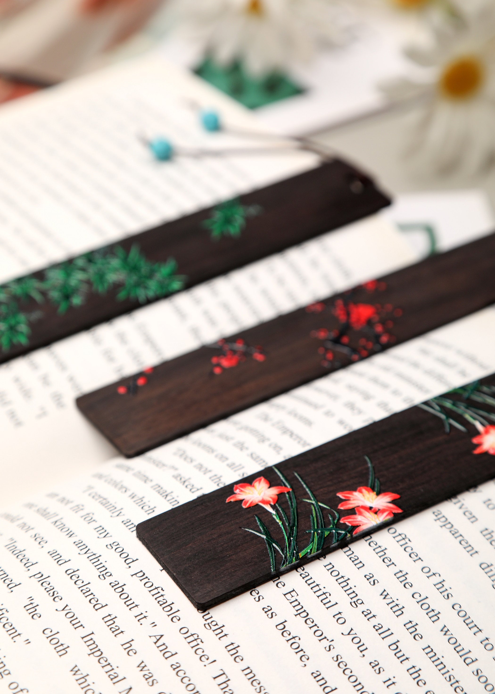 Handmade Wooden Bookmarks, Ideal Gifts for Women/men/friends/girls ...