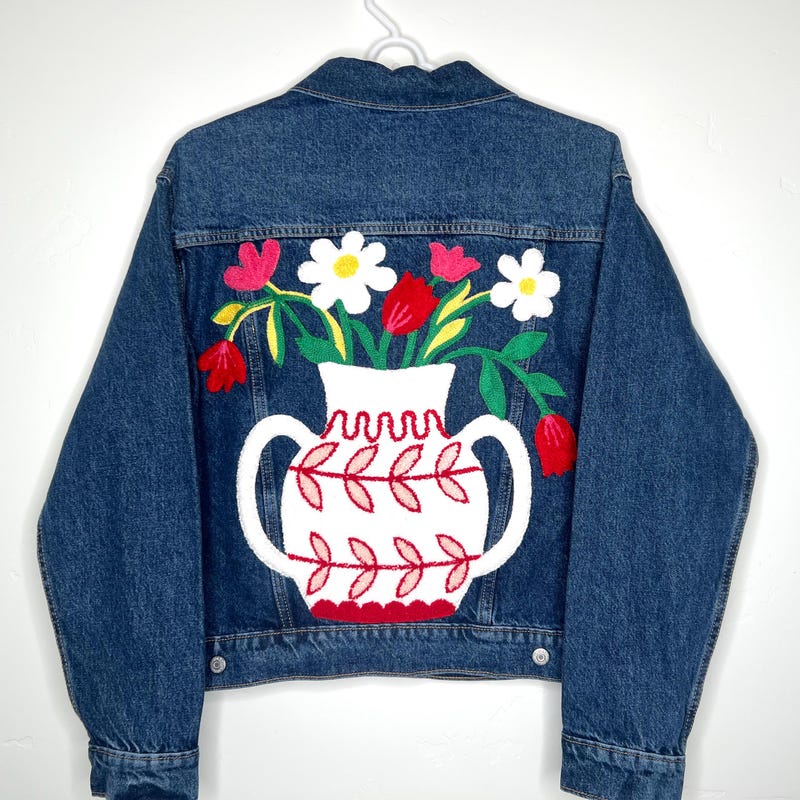 Applique Jacket - Etsy