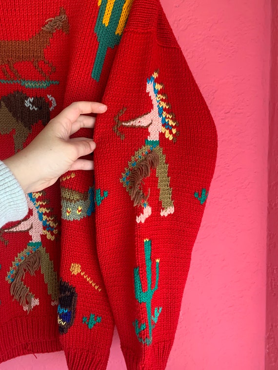 American Indian Indigenous Sweater - Gem