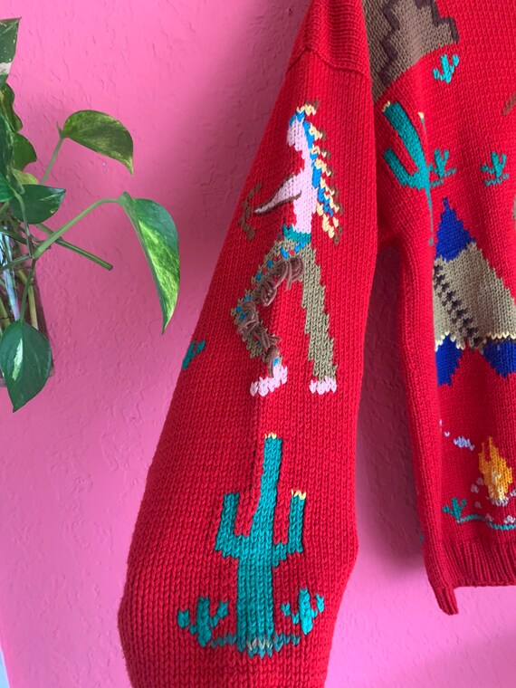American Indian Indigenous Sweater - Gem
