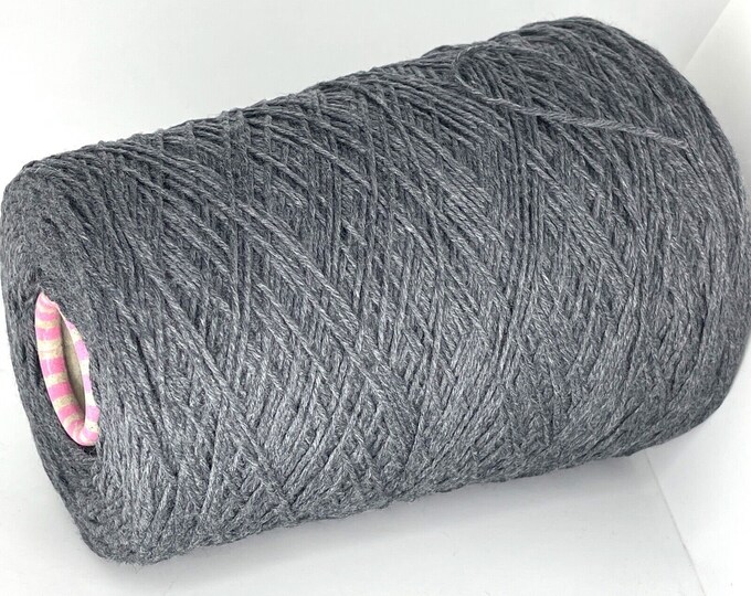 100% Merino Wool Yarn, Lana Gatto Gray Yarn on Cone, Sport Weight Yarn ...