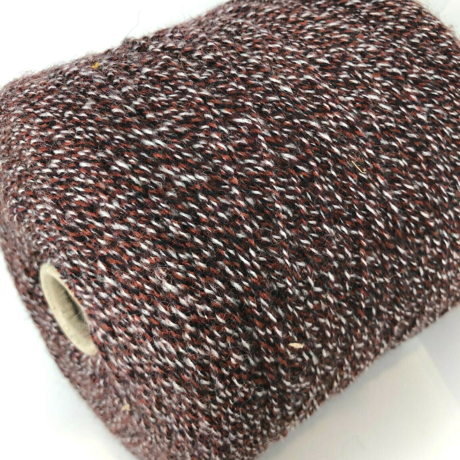 Light Brown Wool Blend Yarn on Cone per 3.5oz 100g Craft Knitting Yarn ...