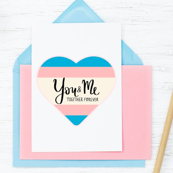 Trans Man Greeting Card - Etsy