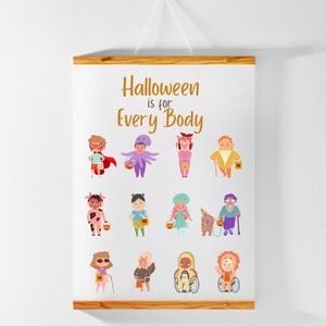 Inclusive Halloween Poster - Halloween is for Every Body Poster ...