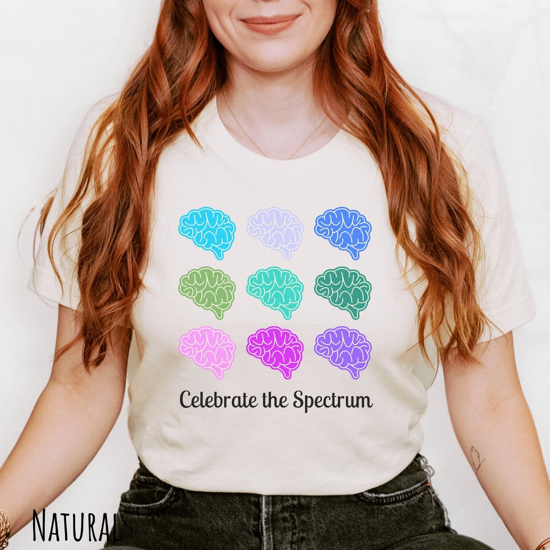 Autism Shirt Celebrate the Spectrum Shirt Autism Acceptance Month ...