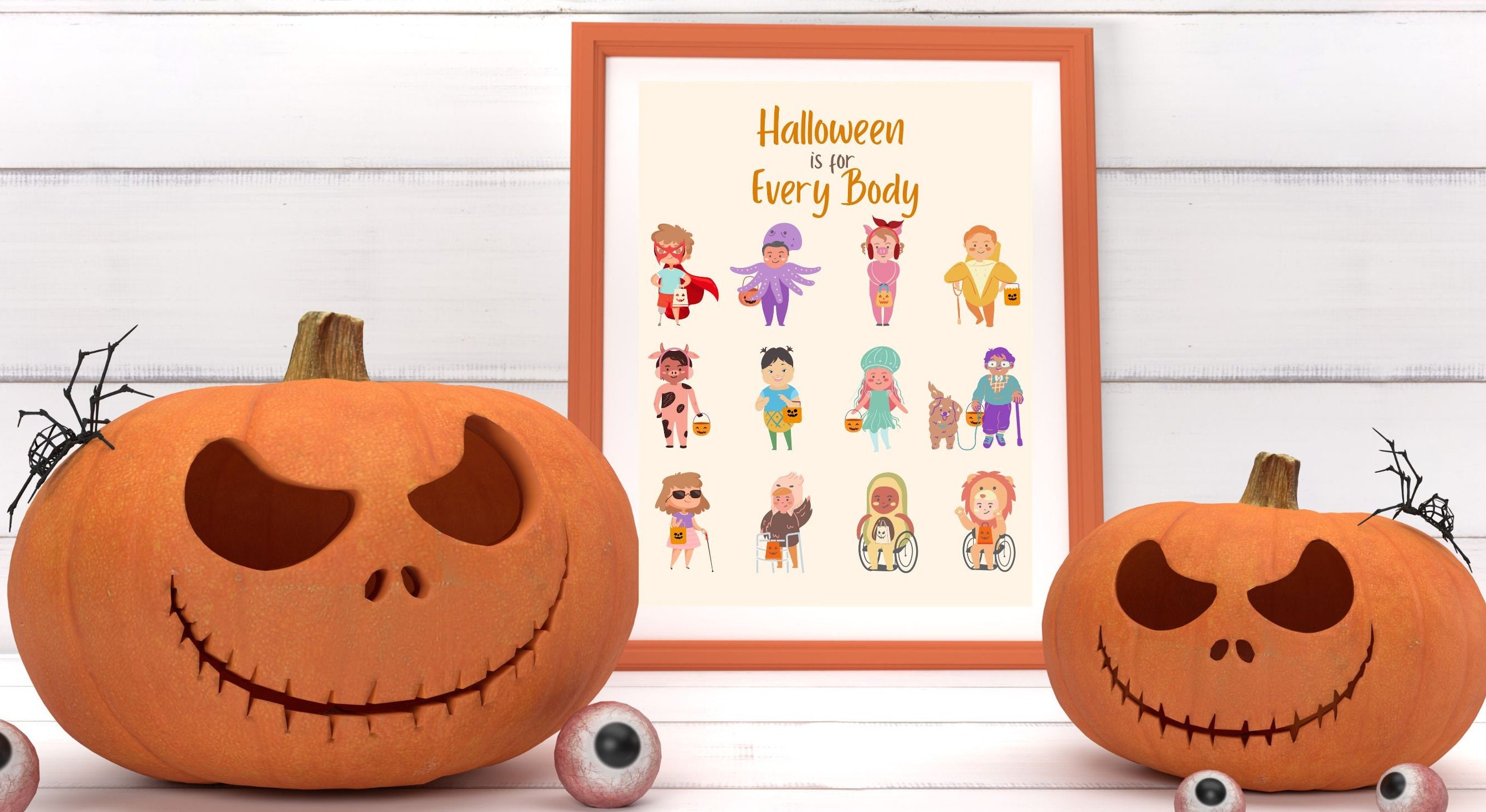 Inclusive Halloween Poster Halloween is for Every Body Poster Inclusive ...