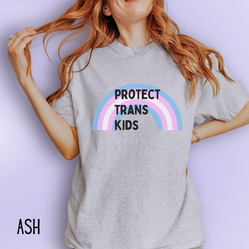 Trans Pride Shirt Protect Trans Kids Trans Ally Shirt Trans Visibility ...