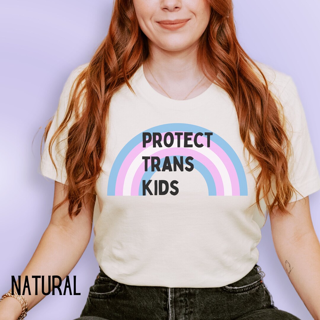 Trans Pride Shirt Protect Trans Kids Trans Ally Shirt Trans Visibility ...
