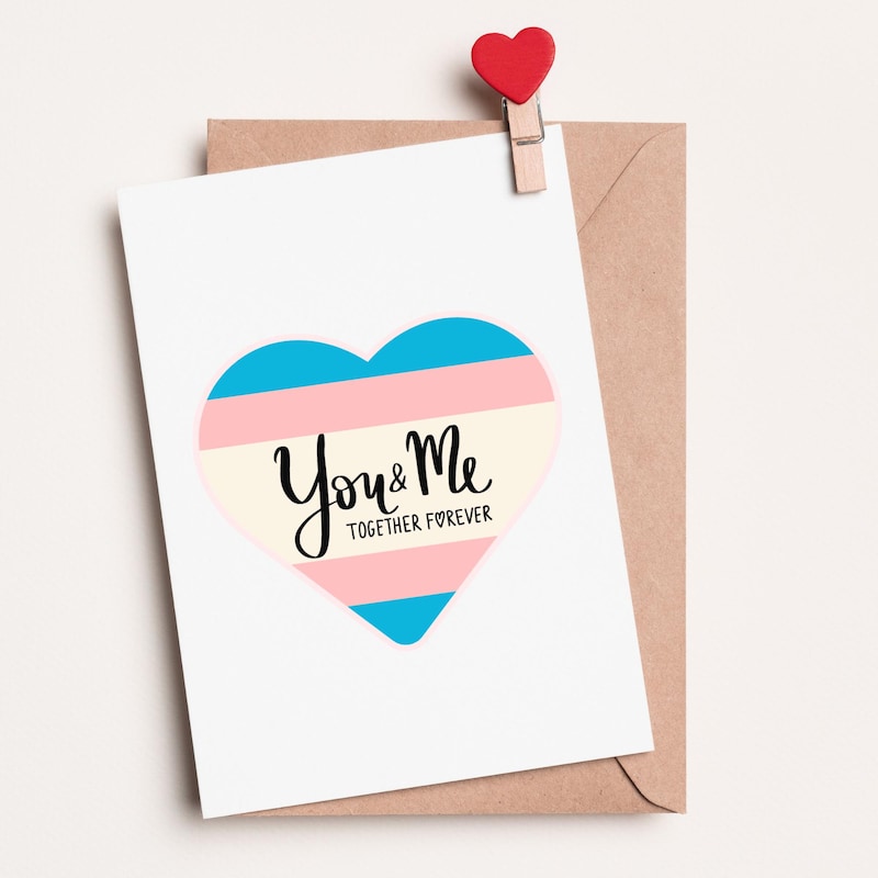 Trans Birthday Card - Etsy