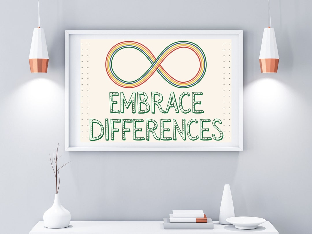 Four Inclusion Posters for Neurodiversity and Autism Acceptance ...