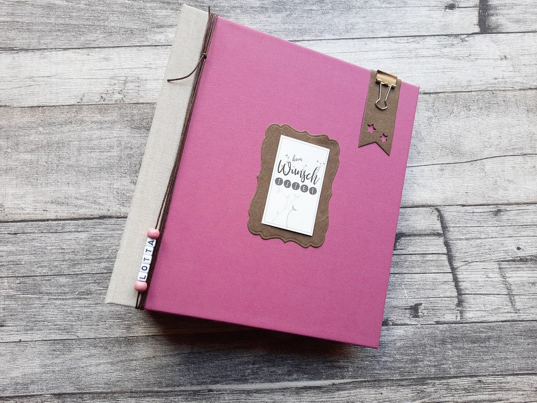 1-18 Years Album With Name, Memory Book Childhood and Youth, Memory ...