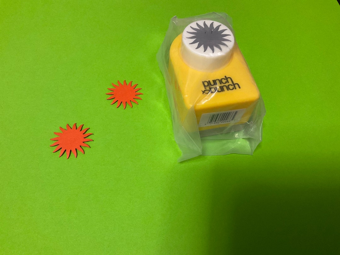 New Medium Sunshine PUNCH BUNCH Rare 23mm Paper Card Craft Punch - Etsy