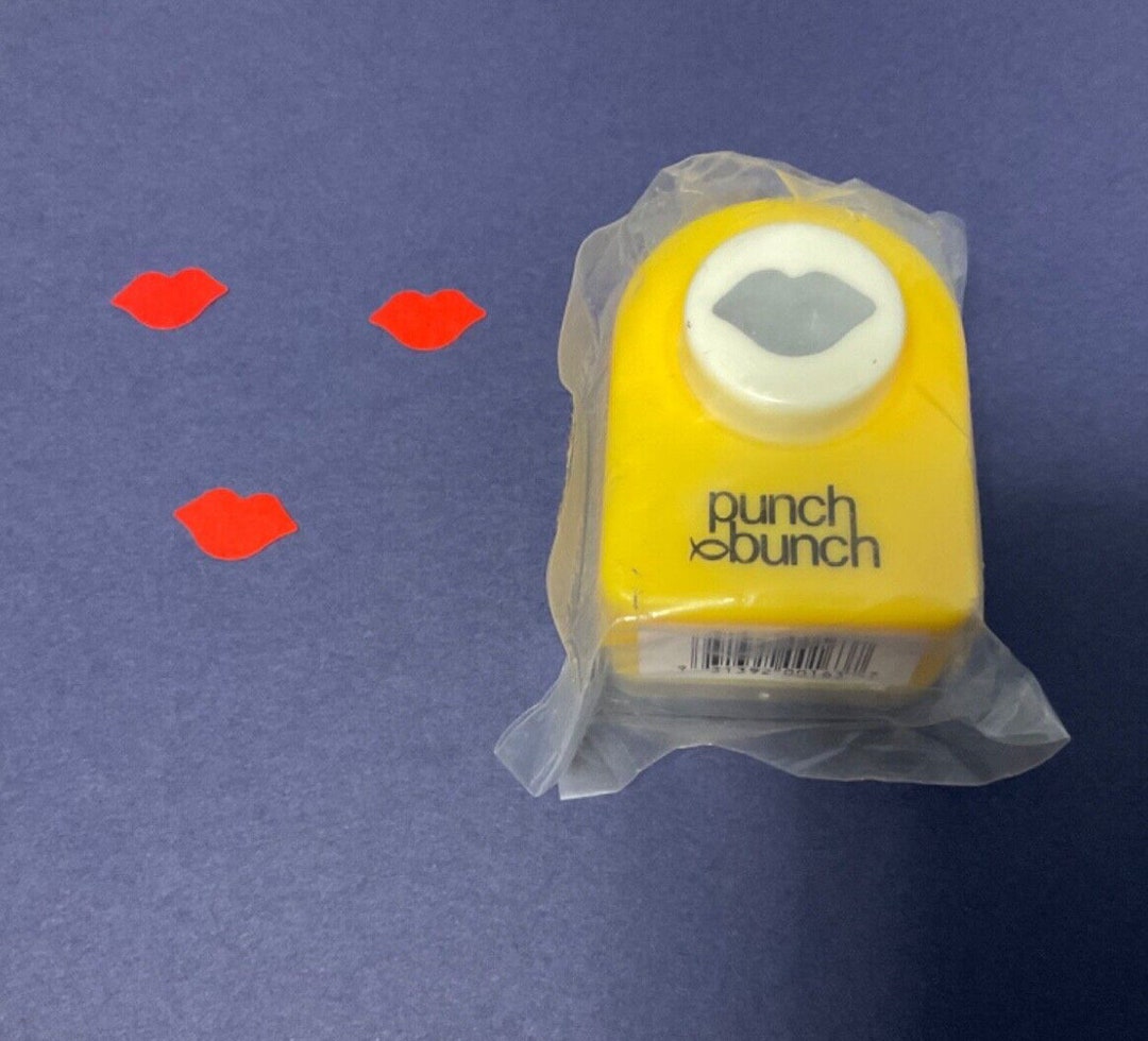 New Small PUNCH BUNCH Lovely Lips / Mouth Paper Card Craft Punch - Etsy