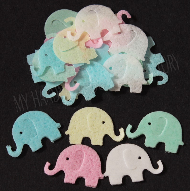 36 Edible Rice Paper Elephant Cup Cake Toppers - Etsy