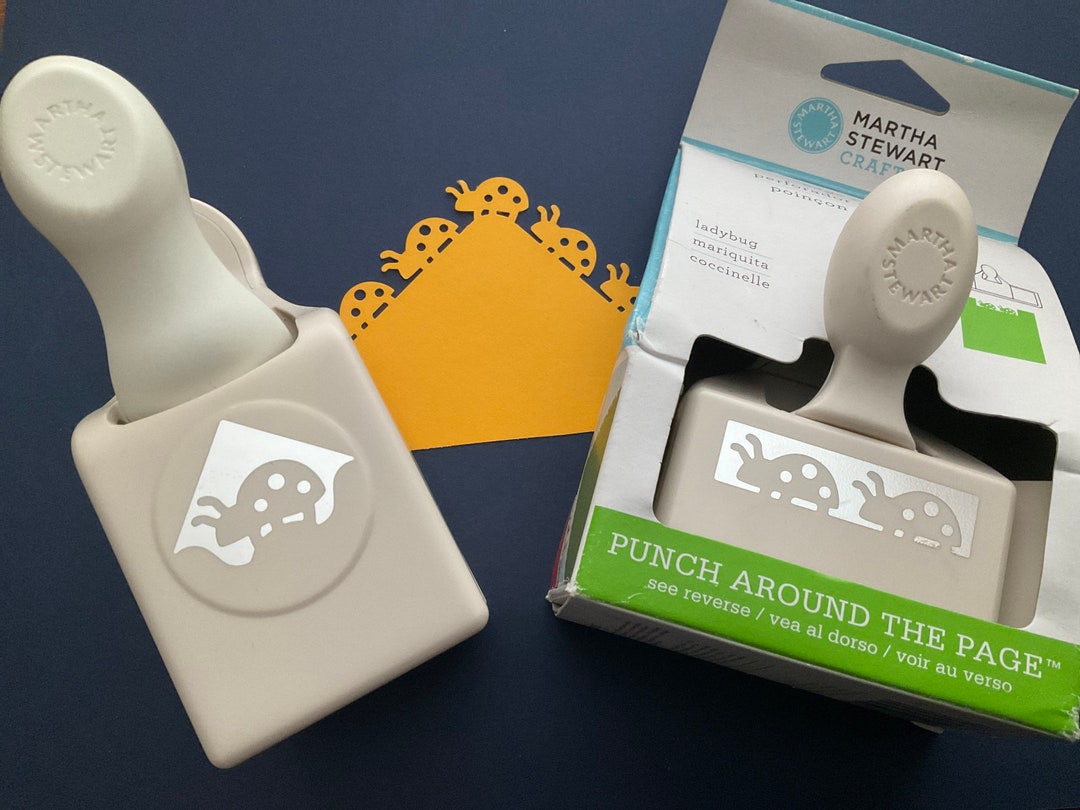 New Rare MARTHA STEWART Ladybug Ladybird Card Craft Border & Corner ...