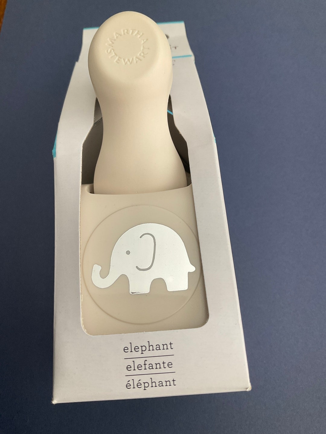 Rare NEW Boxed Martha Stewart Elephant Card Craft Punch - Etsy