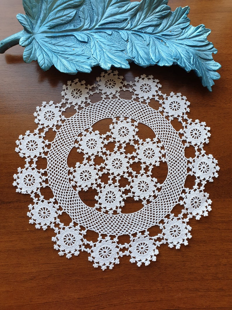2 Pcs.gorgeous Handcrafted Doily. Table Decor. Lace Coffee - Etsy