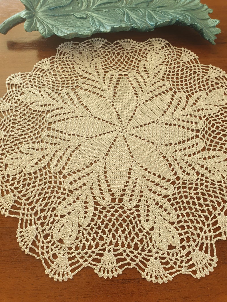 2pcs. Hand Crocheted Doily Runner. Nostalgic Lace Coffee Table - Etsy