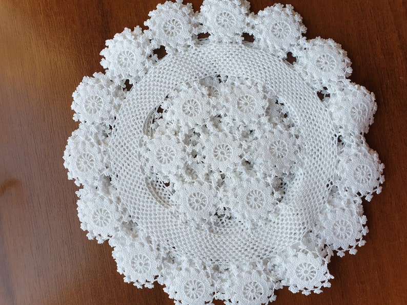 2 Pcs.gorgeous Handcrafted Doily. Table Decor. Lace Coffee - Etsy